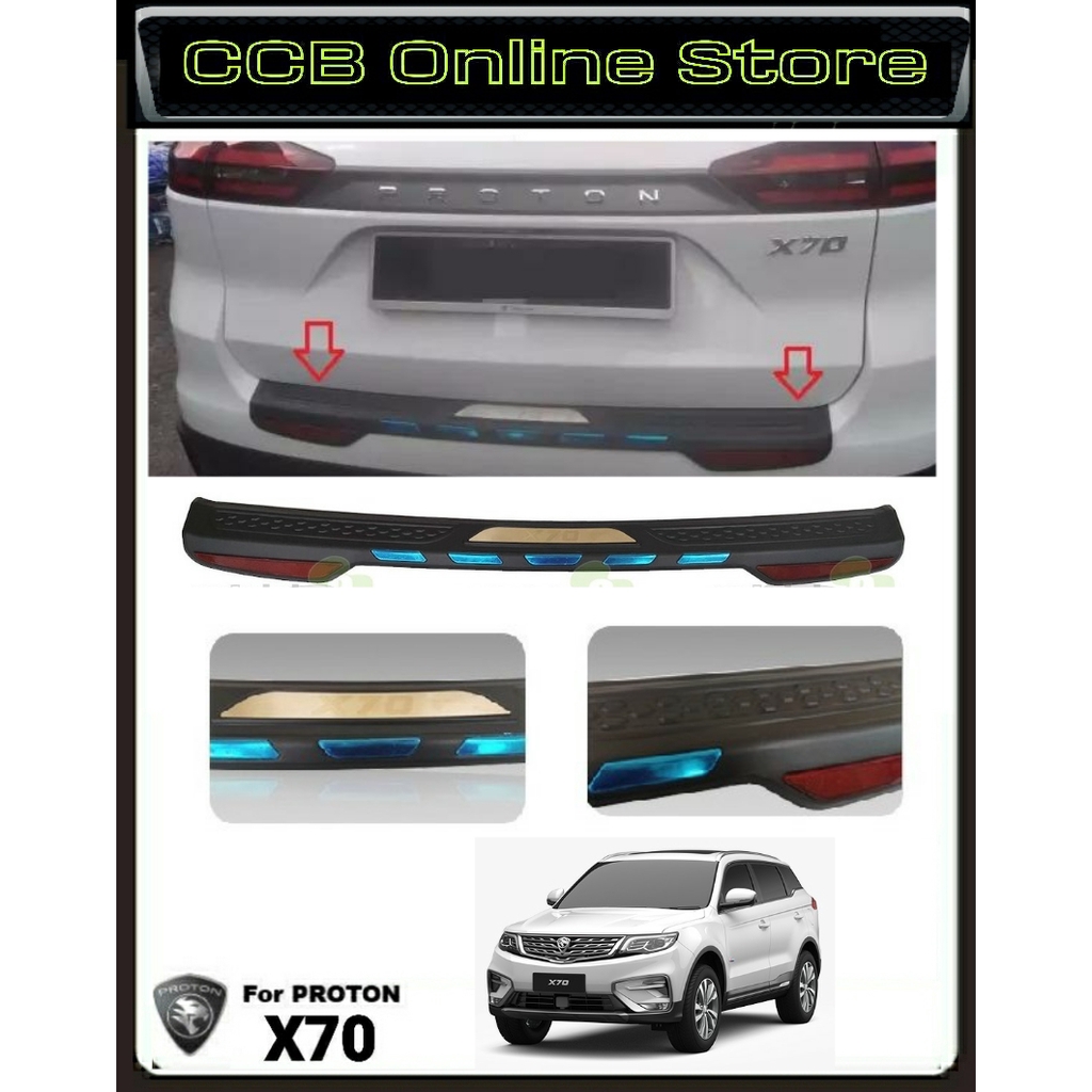 Proton X70 ABS Rear Bumper Guard Protector | Shopee Malaysia