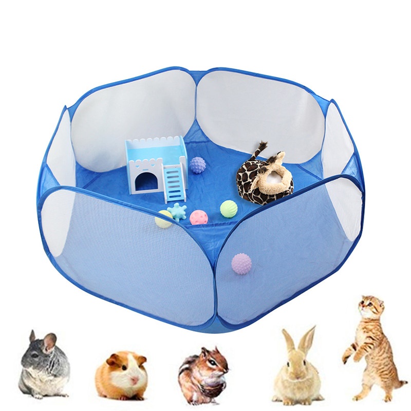 Pet Playpen Portable fashion Open Indoor / Outdoor Small Animal Cage ...