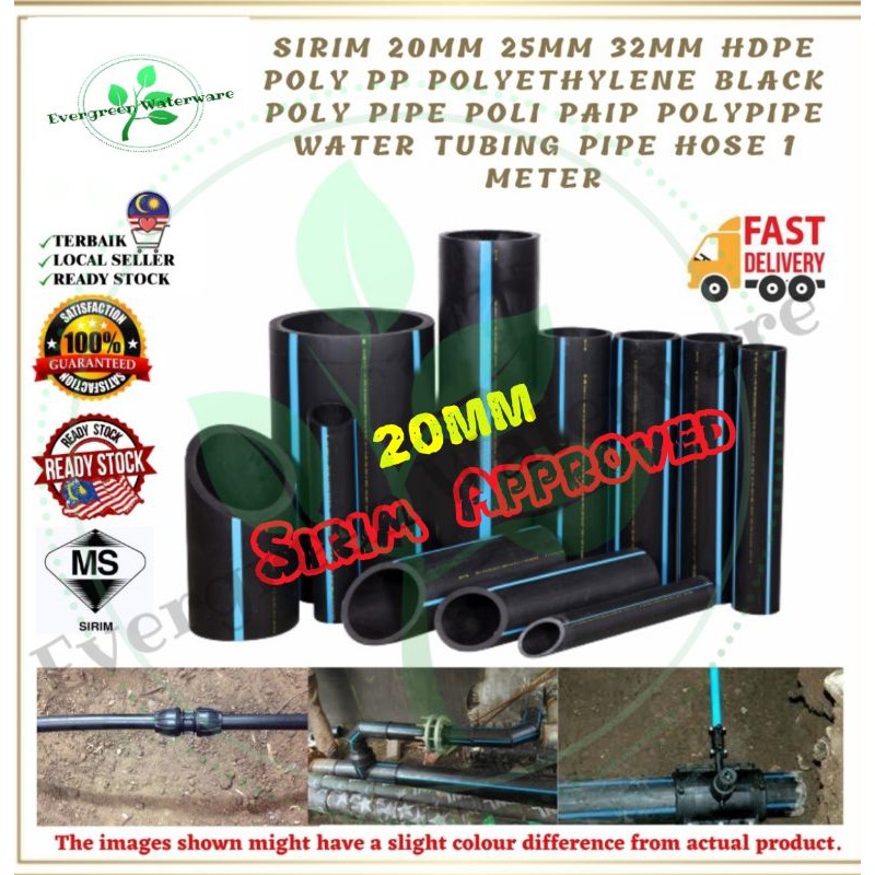 20MM Poly Pipe Sirim Approved ( 1 Quantity = 1M) | Shopee Malaysia