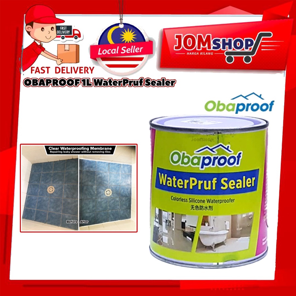 *SHOCKING DEALS* Obaproof WaterPruf Sealer 1 litre | Shopee Malaysia
