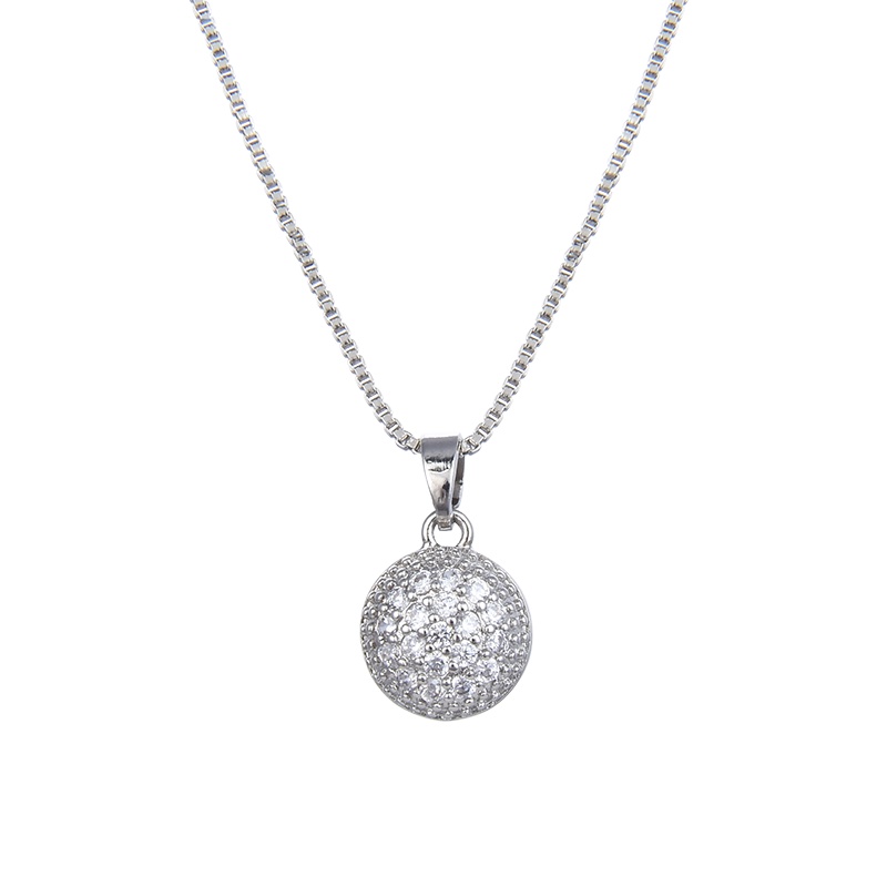 HYL JEWELRY White Gold Chain Necklace 18K Imitation JEWELRY 08 1 ...