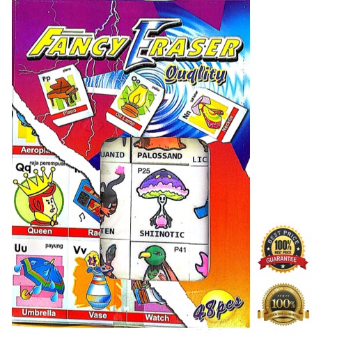POKEMON Fancy Eraser (48pcs/box) | Shopee Malaysia