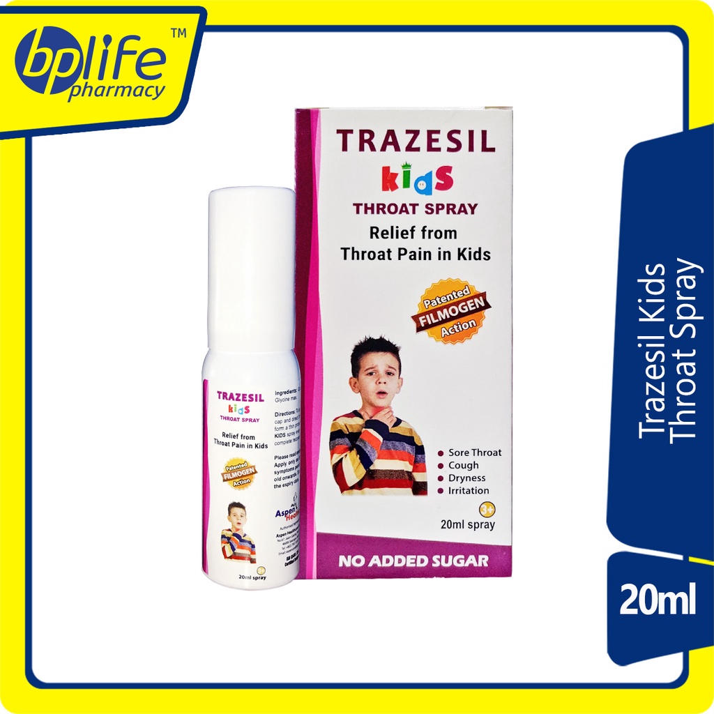 Trazesil Kids Throat Spray 20ML | Shopee Malaysia