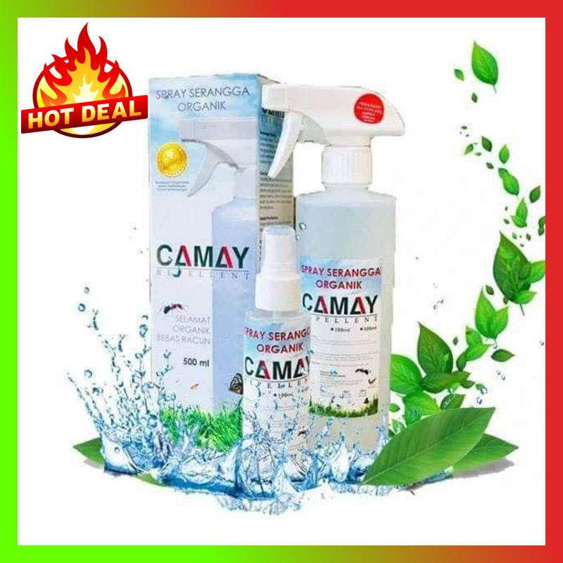CAMAY SPRAY SERANGGA ORGANIK 500ML ( 500G ) - SISTERS SHOP | Shopee ...
