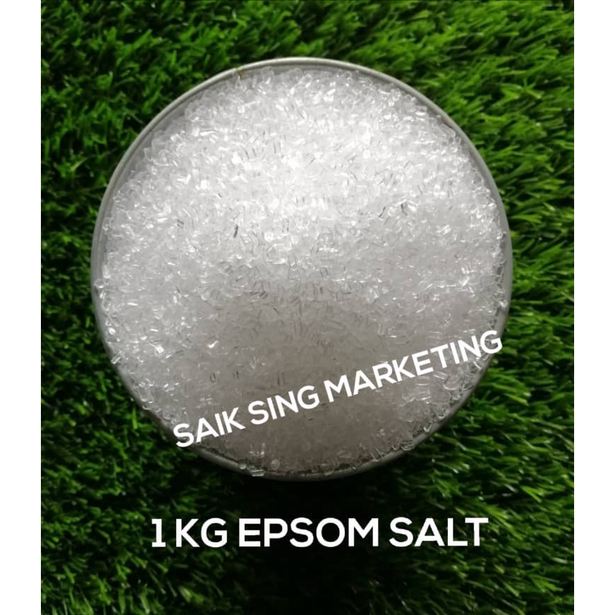 1kg Epsom Salt Magnesium Sulphate High Purity Water Soluble MgO ...