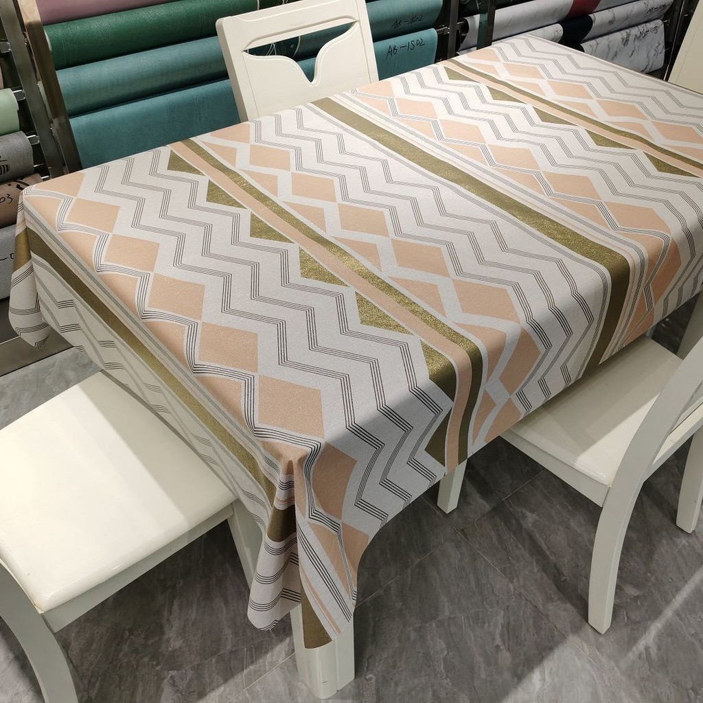 alas meja Kain Meja Air, Meja Persegi, Minyak-Bukti, Pakai Buang, Anti ...