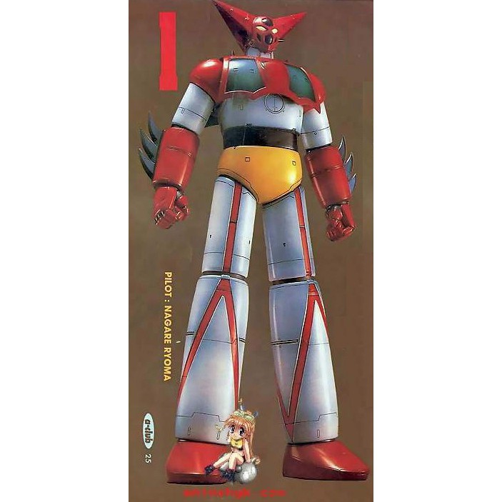 Getter Robo One 1 + Eagle Super Robot vinyl model kit model. | Shopee ...