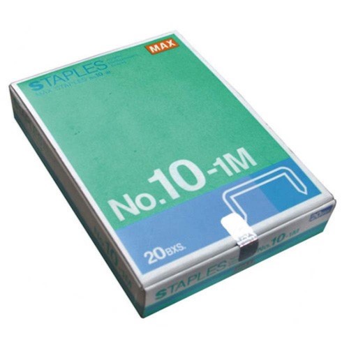 MAX- Stapler No. 10-1M/No. 3-1M -Stapler Bullet (20 Small Boxes ...