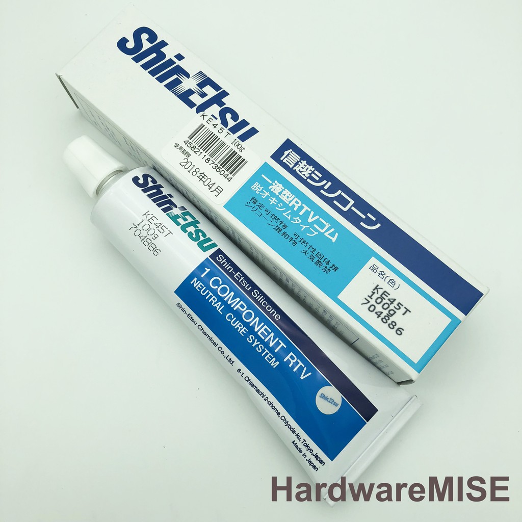 Shin-Etsu KE45T RTV Silicone Rubber 100g (Transparent) Shinetsu | Shopee Malaysia