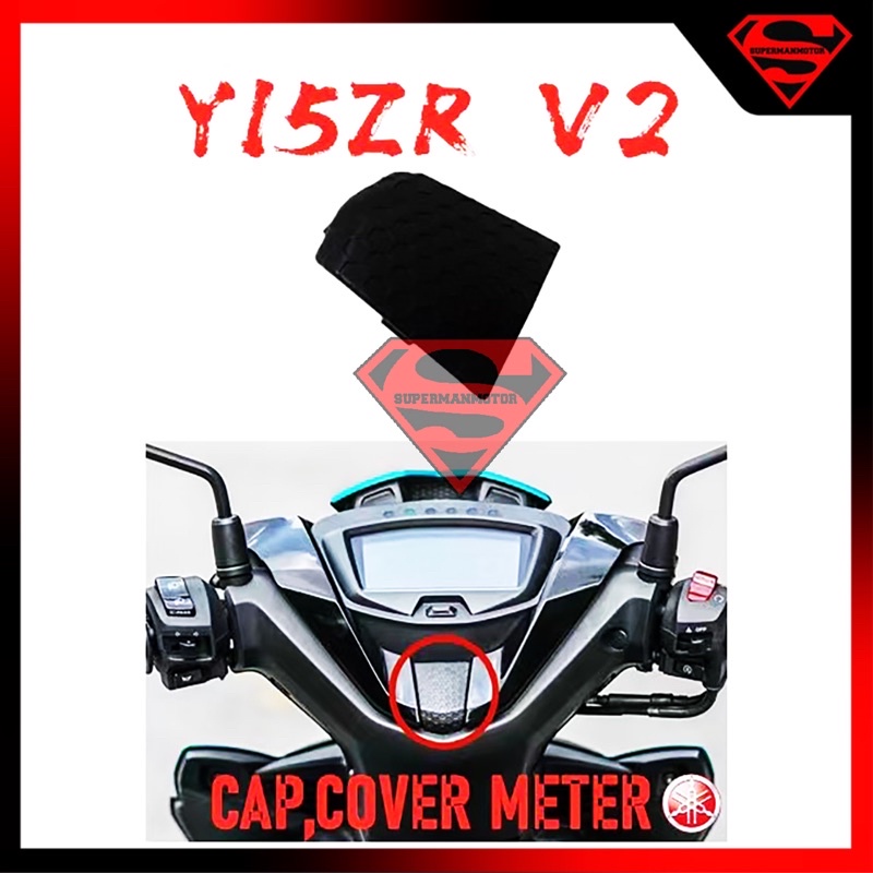 HANDLE COVER Y15 METER CAP SMALL COVER Y15 / Y15ZR V2 METER PANEL INNER ...