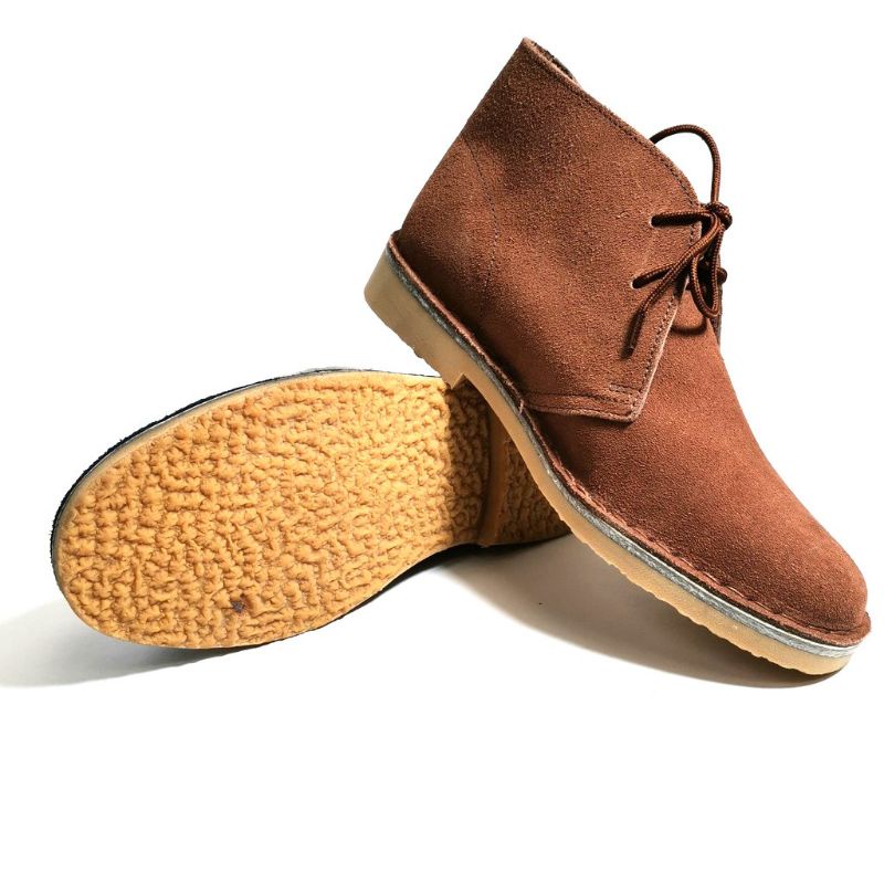 KASUT JOHNSON SHOE FULL LEATHER MEN CLASSIC HALF CUT DESERT BOOTS CODE ...