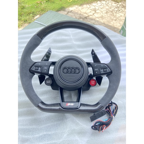 AUDI R8 STEERING FLAT BOTTOM R8 FOR ALL MODEL AUDI USE RS STEERING SET ...