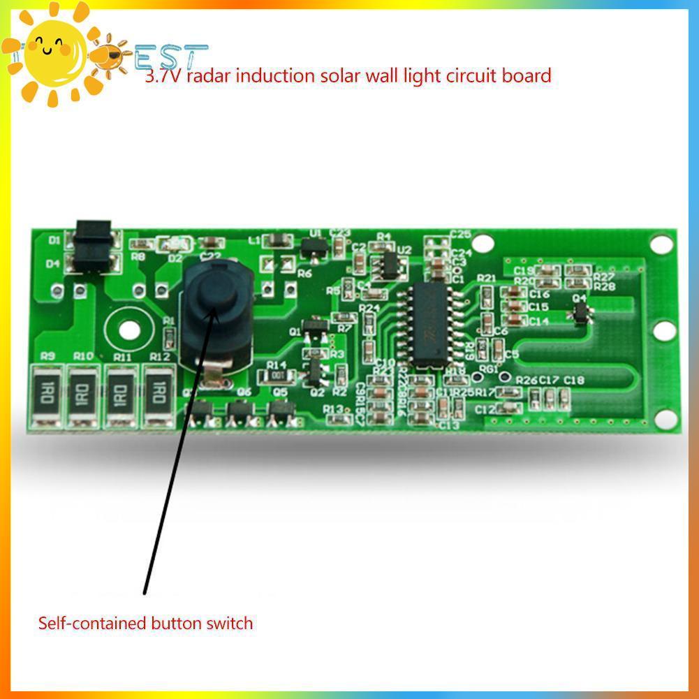Solar Lamp Circuit Board Control Sensor Battery Charger Controller ...