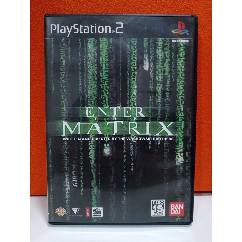 Original Disc [PS2] Enter the Matrix (Japan) (SLPS-25254) | Shopee Malaysia