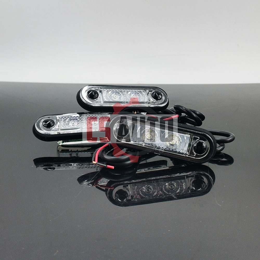 CS 1pc Sebiji 12V - 24V Lampu Kecil 2 Mata Light Roof Bar Kelsa Atas ...