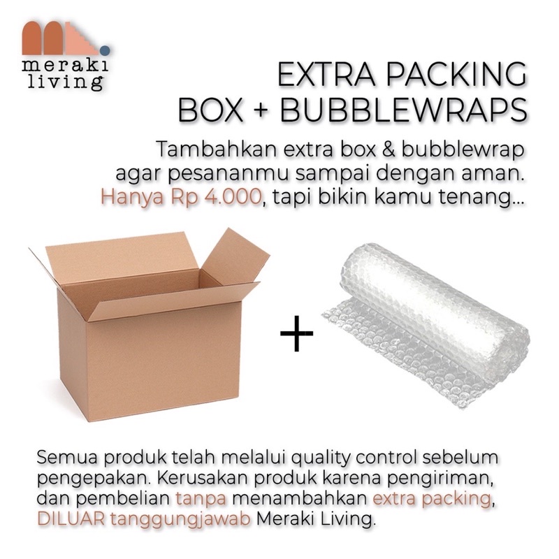 Extra packing (box + bubblewrap) | Shopee Malaysia