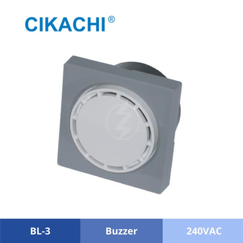 CIKACHI (CKC) BL-3 BUZZER 240VAC/ 24VDC (ABS-80) | Shopee Malaysia
