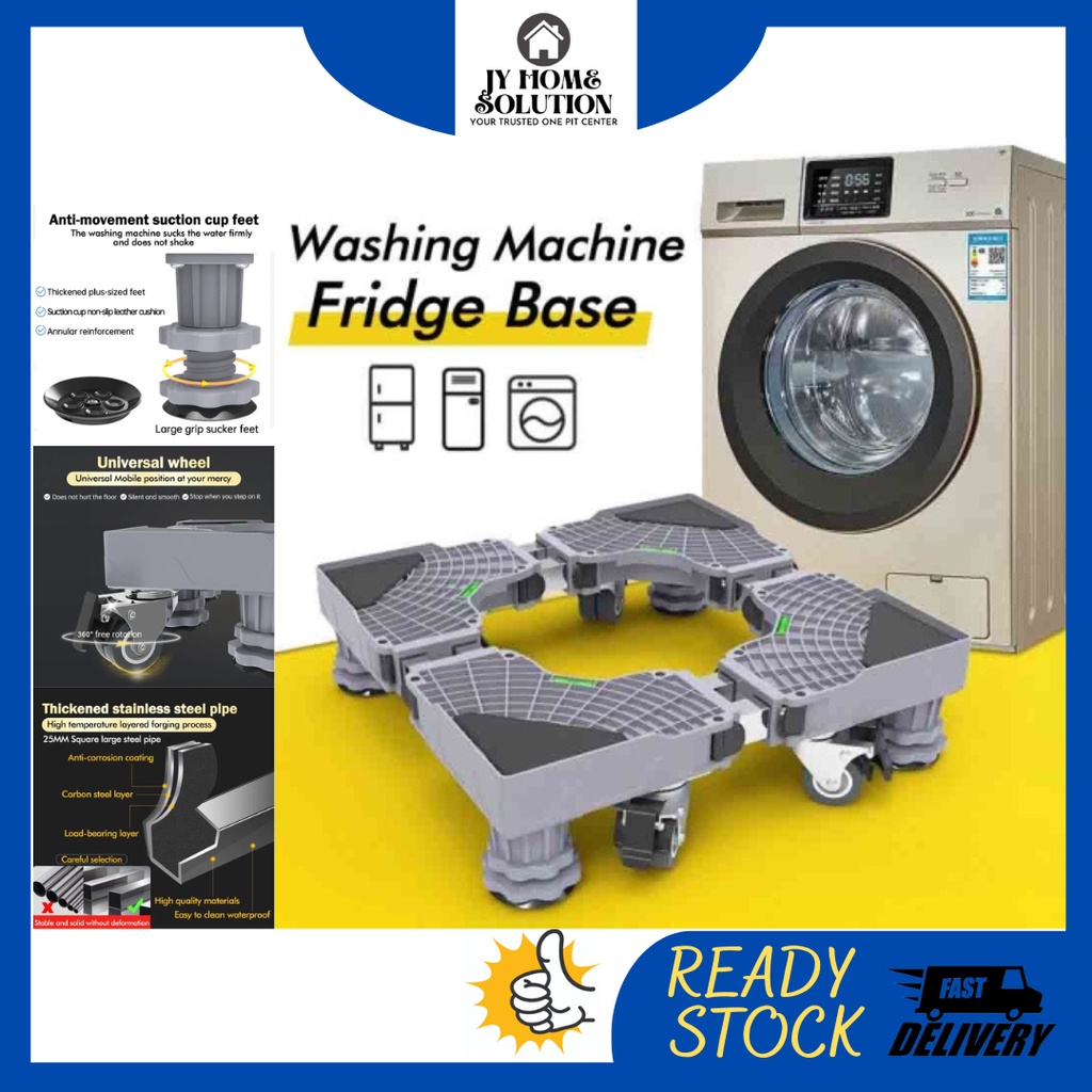 [READY STOCK] 250kg Adjustable Heavy Movable Base Wheel Washing Machine ...