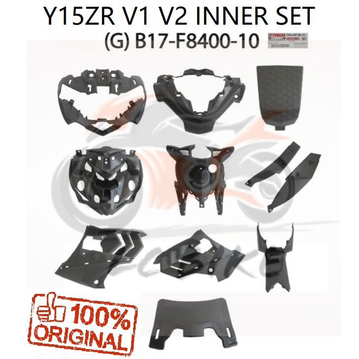 YAMAHA ORIGINAL Y15ZR Y15 V1 V2 INNER SET COVER SET 100% ORIGINAL | Shopee Malaysia