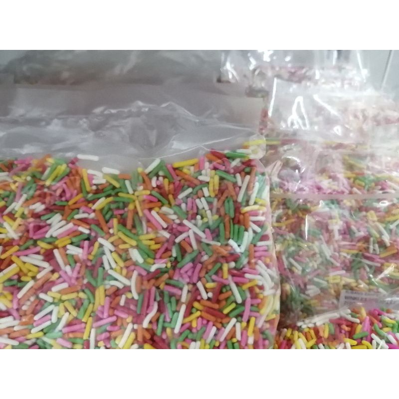 Chocolate colour rice/ coklat tabur warna warni/coklat urai / Sprinkles ...