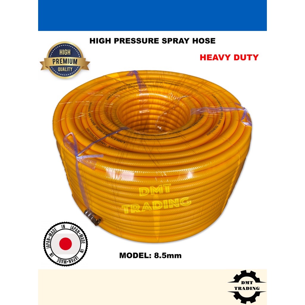 SENCO Heavy Duty High Pressure Air Hose 8.5mm (Japan) - 1 Meter ...