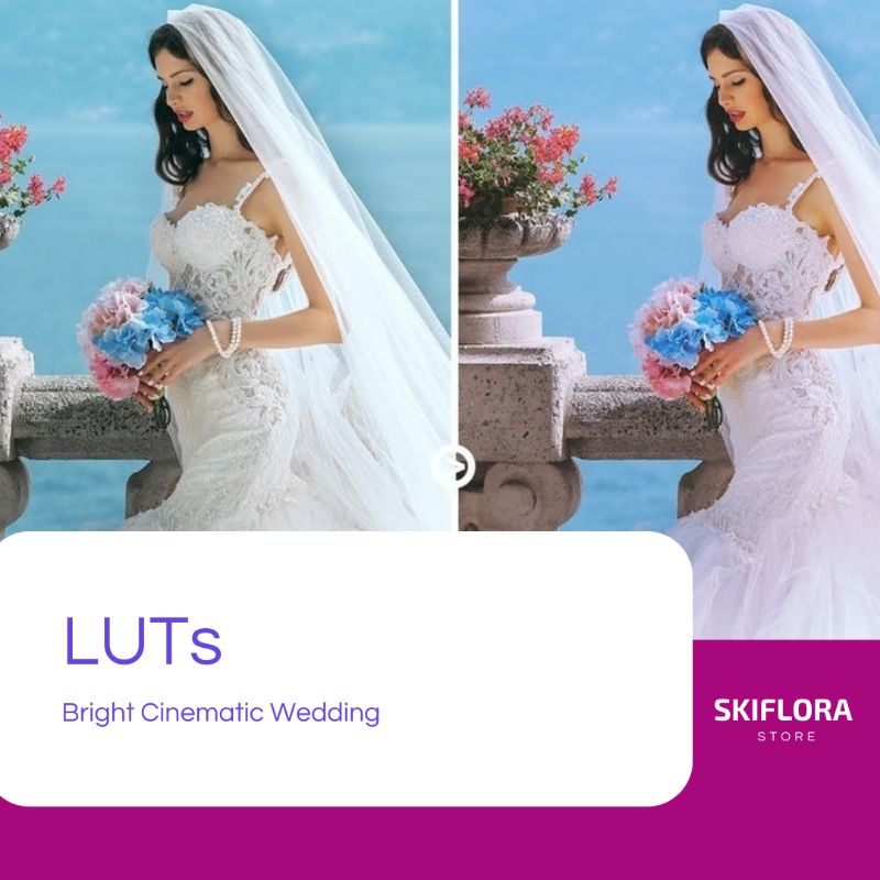 [LP5] Videos and Photos | Bright Cinematic Wedding LUTs for Desktop/PC | Luts | Shopee Malaysia