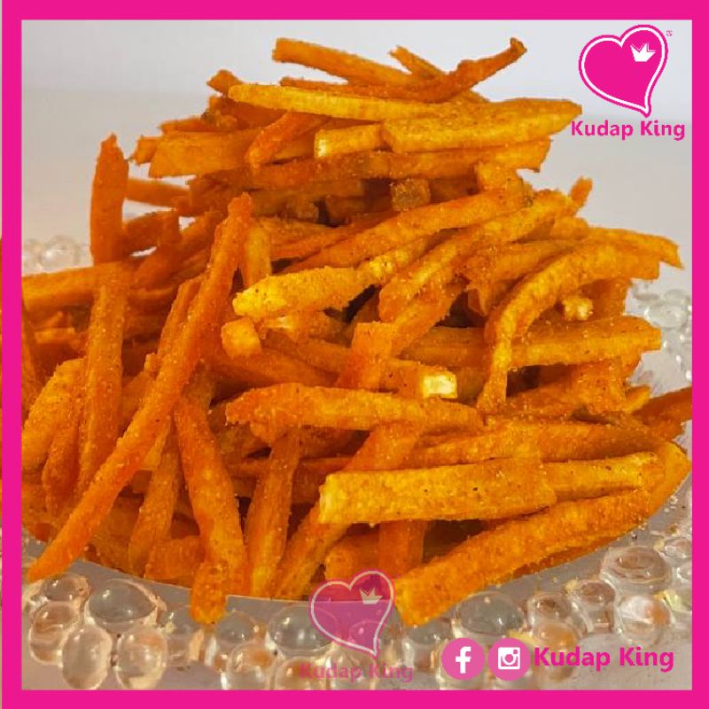 🔥KEREPEK RARE🔥Kerepek Jejari Ubi Kayu Pedas / Ubi Rangup Pedas 300g ...