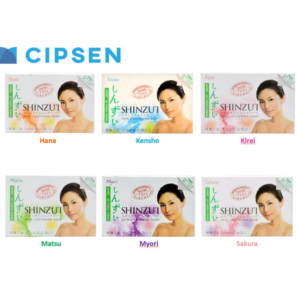 SHINZUI Skin Lightening Soap Whitening Soap/ SHINZU'I Pemutihan ...