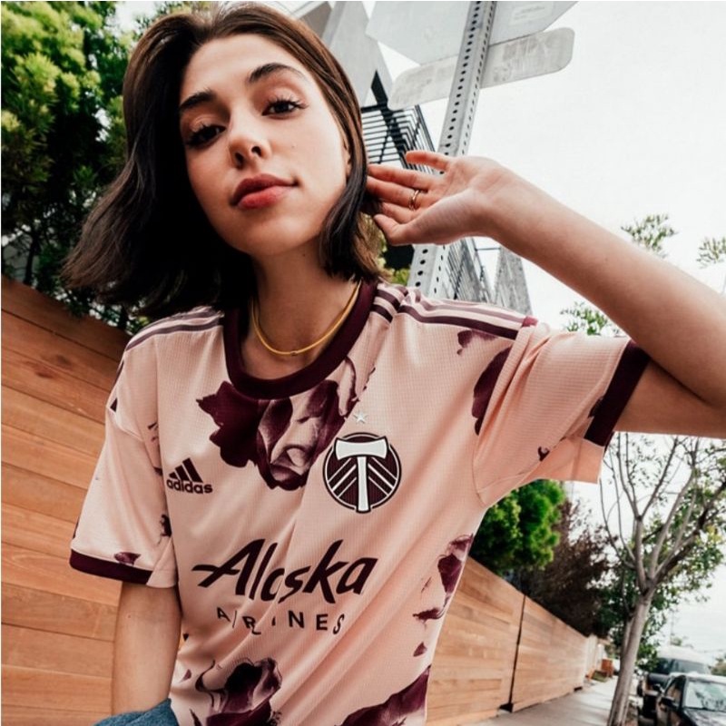 [Player Issue]Jersey Portland Timber 2022 High Grade Unisex Rose MLS ...