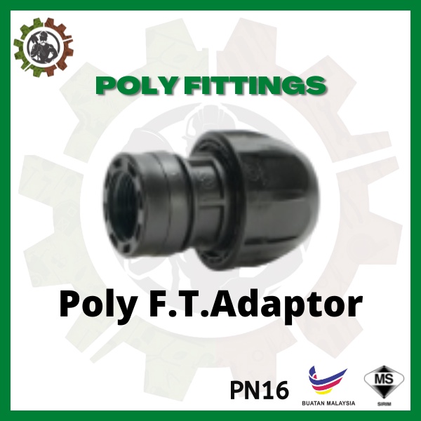 HDPE Poly Fitting Poly Pipe Connector MTA/FTA/Male Elbow/Female Elbow ...