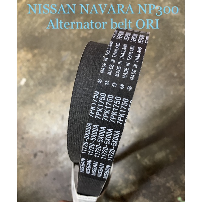 NISSAN NAVARA NP300 D23T 2014-2019 ALTERNATOR BELT FAN BELT ORIGINAL ...