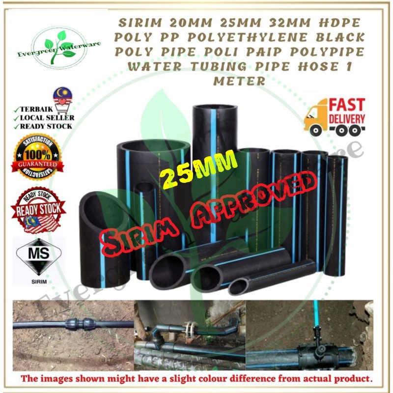 25MM Poly Pipe Sirim Approved ( 1 Quantity = 1M) | Shopee Malaysia