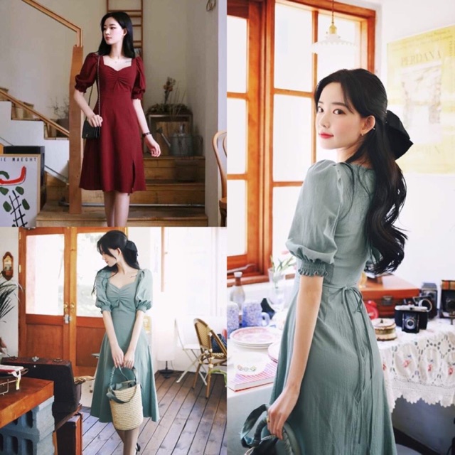 Chest chip dress (with real photo) | Shopee Malaysia