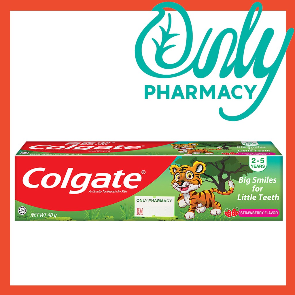 Colgate Kids Tiger Toothpaste 40g | Shopee Malaysia