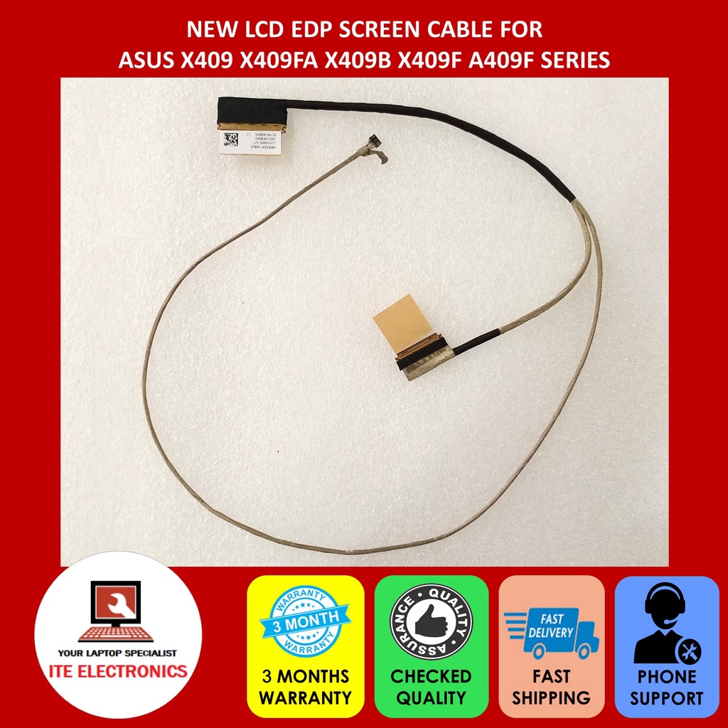 NEW ASUS VIVOBOOK X409 X409FA X409B X409F A409F M409D SERIES LCD EDP ...