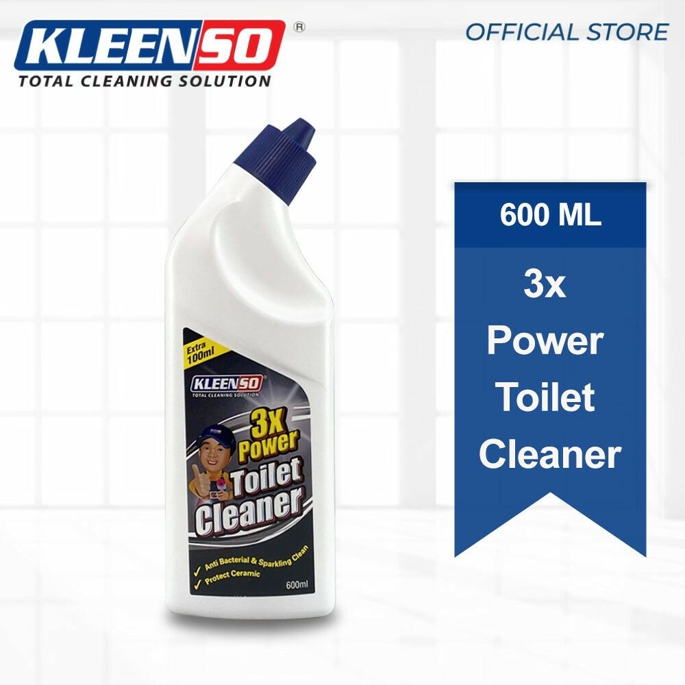 Kleenso 3x Pembersih Mangkuk Tandas Kuasa (600ml) Pembersih Mangkuk ...