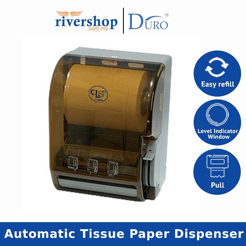 DURO Toilet Paper Towel Dispenser HRT 3000 Automatic Sensor Dispenser ...