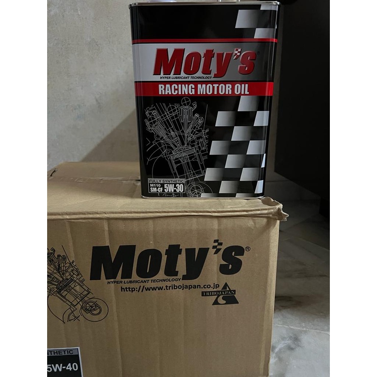 Moty's Fully Synthetic Engine Oil M110 5w40 5w30 (4L) Made In Japan ...