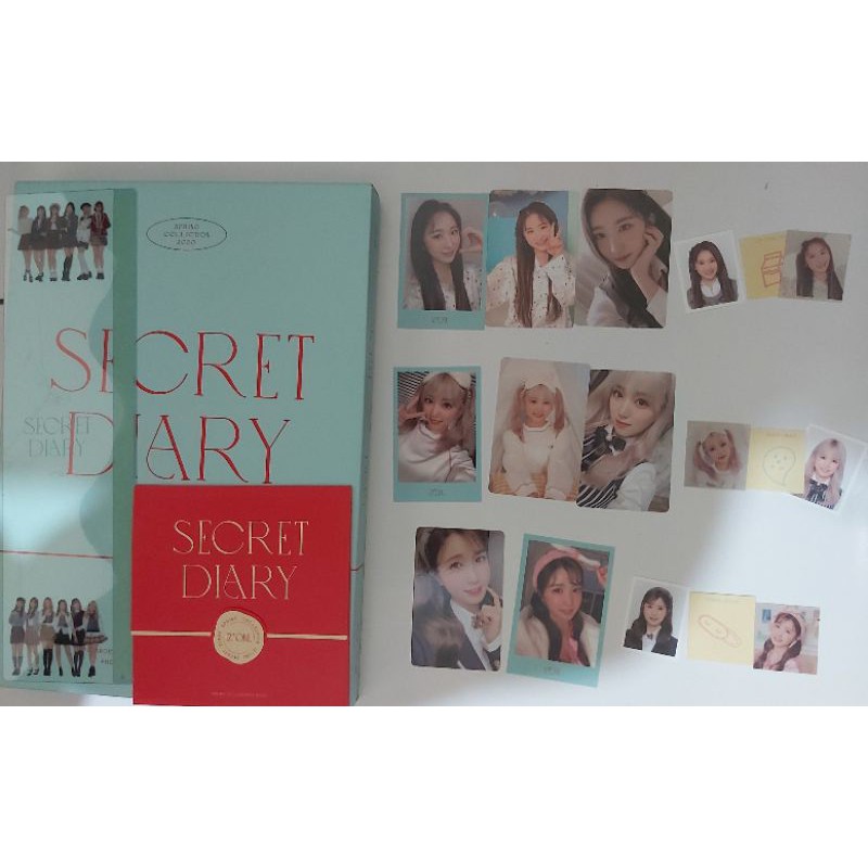 Sharing IZ*ONE SECRET DIARY PHOTOBOOK CALENDER IZONE CHAEYEON NAKO ...
