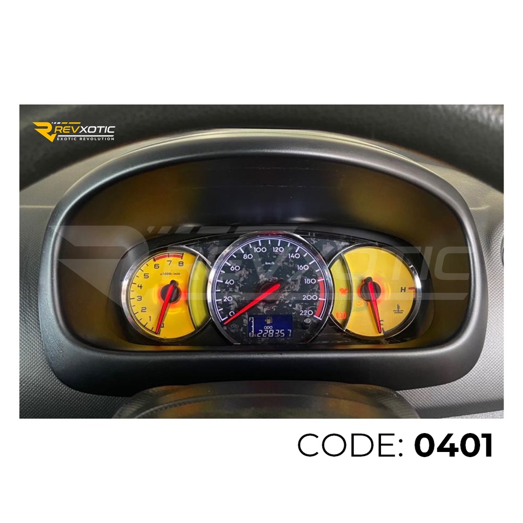 Papan Panel Meter Custom Perodua MYVI GEN-1 GEN1 First Generation ...