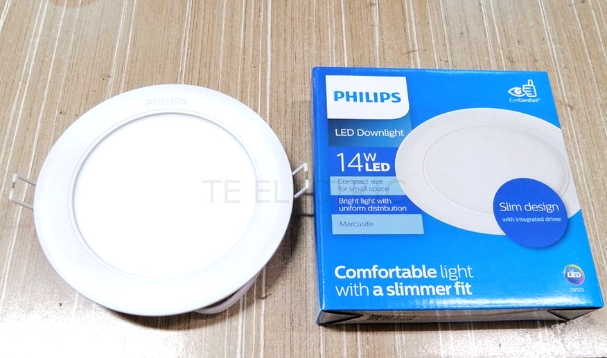 PHILIPS MARCASITE 59523 14W 6" LED PANEL LIGHT ROUND PHILIP MARCASITE 6 ...