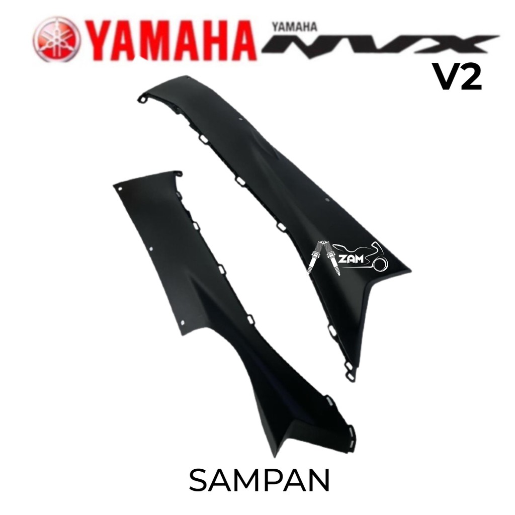 💯 ORIGINAL YAMAHA INNER MOLE, SIDE COVER 1 & 2 / SAMPAN FOR NVX V2 / AEROX CONNECTED -BBP-F171M ...