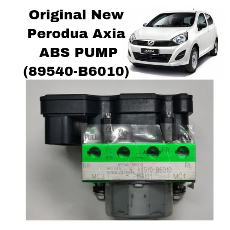 Original New Perodua Axia ABS Pump Actuator Brake Pump 89540-B6010 ...