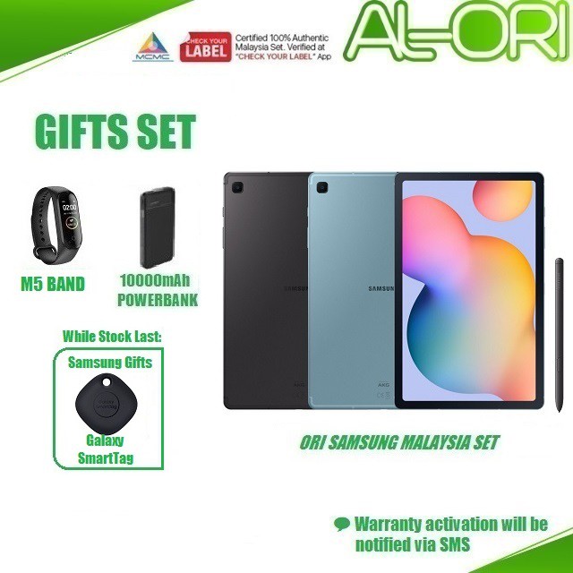 Samsung Galaxy Tab S6 Lite 4GB+64GB (SM-P613) Wifi Version with S Pen ...