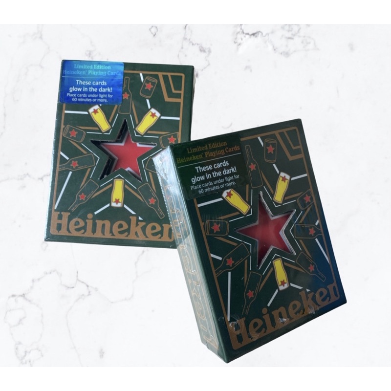 Heineken limited edition playing cards | Shopee Malaysia