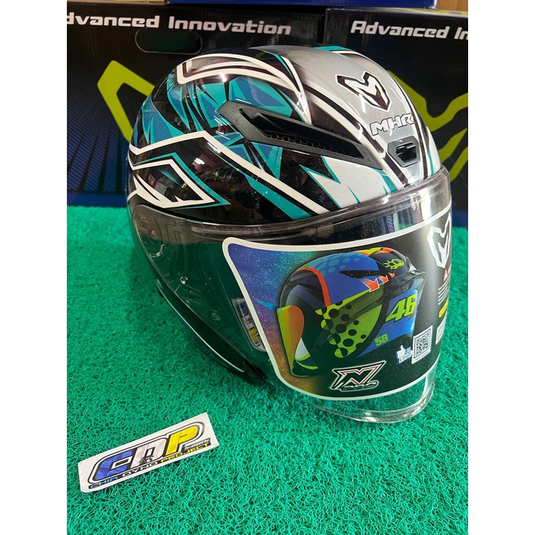【READY STOCK】MHR HELMET YAMAHA Valentino Rossi Replica Pista GPR Sirim ...