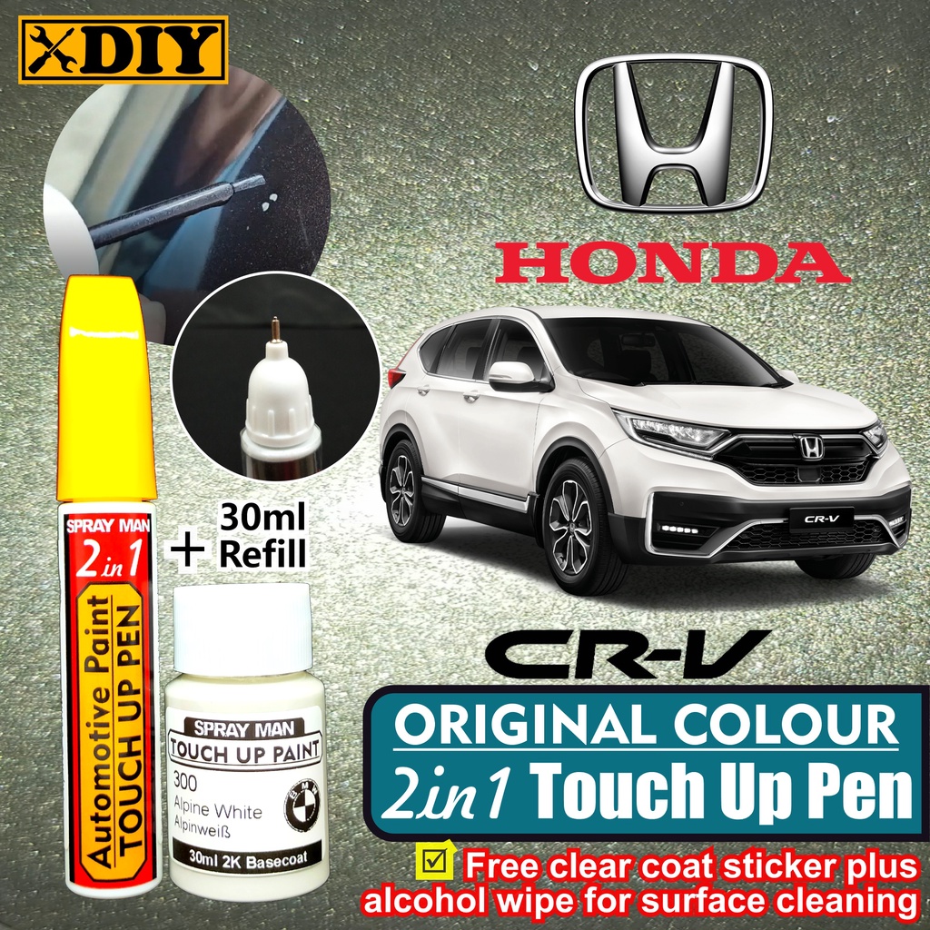 Honda CR-V 2in1 Touch Up Pen Original Colour Automotive Paint | Shopee ...