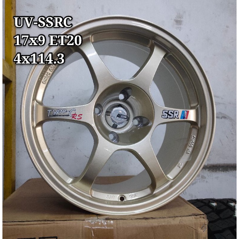 SSR TYPE C 17x9 ET20 4x114.3 | Shopee Malaysia