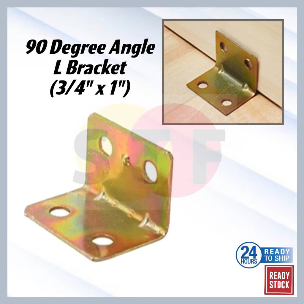 Furniture Angle Bracket [19mm x 19mm x 25mm] / [ 30mm x 30mm x 30mm]/ L ...