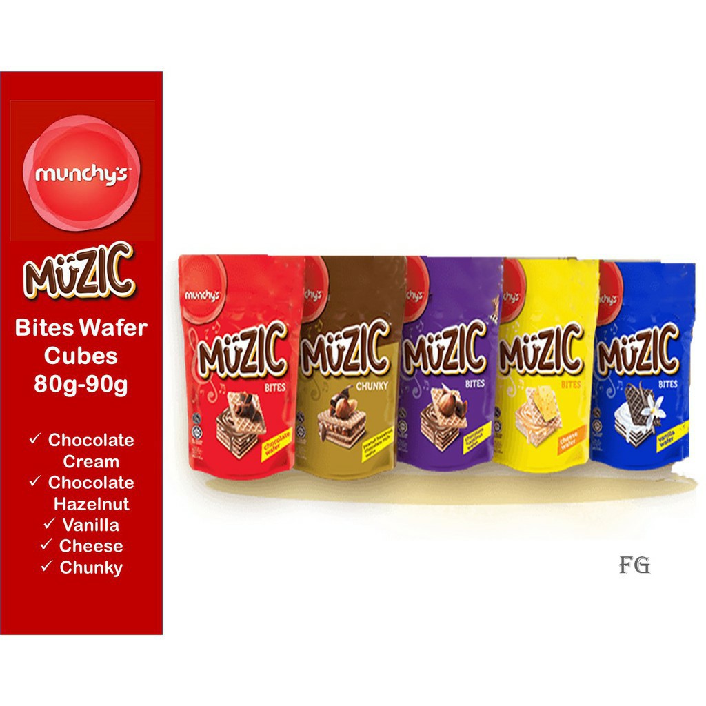 Munchy's Muzic Wafer 90g | Shopee Malaysia